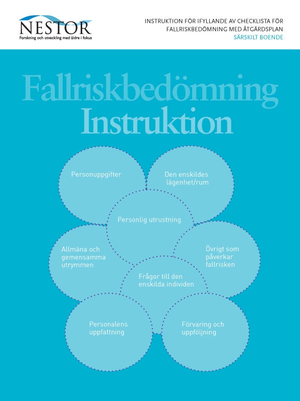 Fallriskbedömning: Instruktion + mall (särskilt boende) | Nestor FoU-center